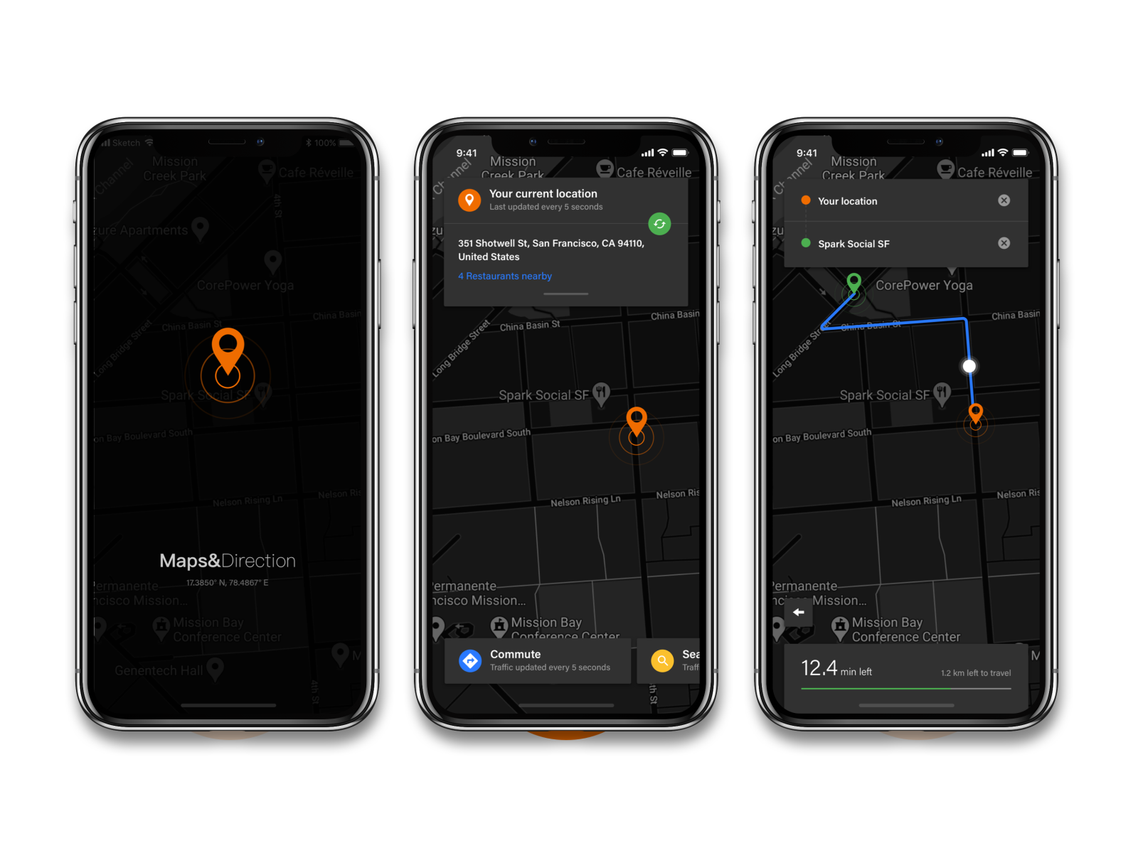 Google Maps 2.0 by Metastate on Dribbble