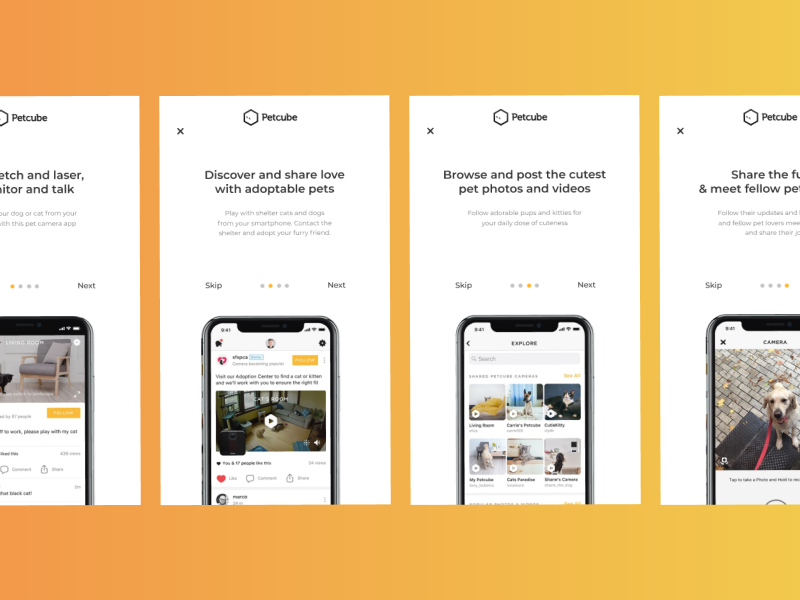 DailyUI #23 Onboarding by Luiza Kudina on Dribbble