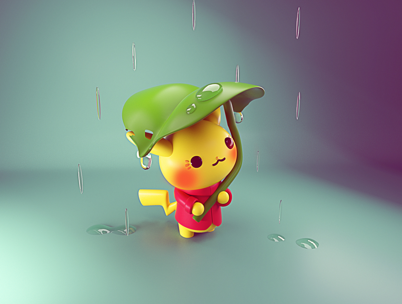 Pika Rain by Carlos Behrens on Dribbble
