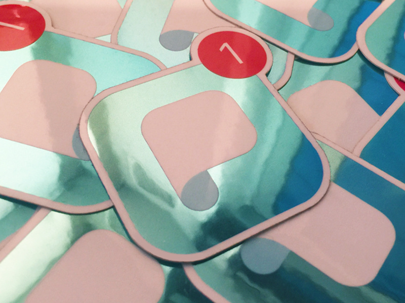 Ping Stickers by Josh Martin on Dribbble