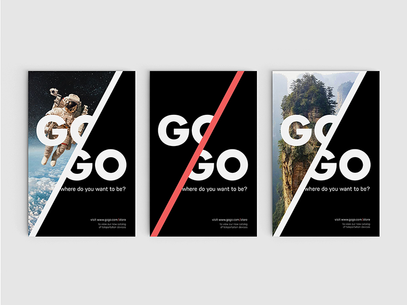 Gogo Posters by Emily Zhao on Dribbble
