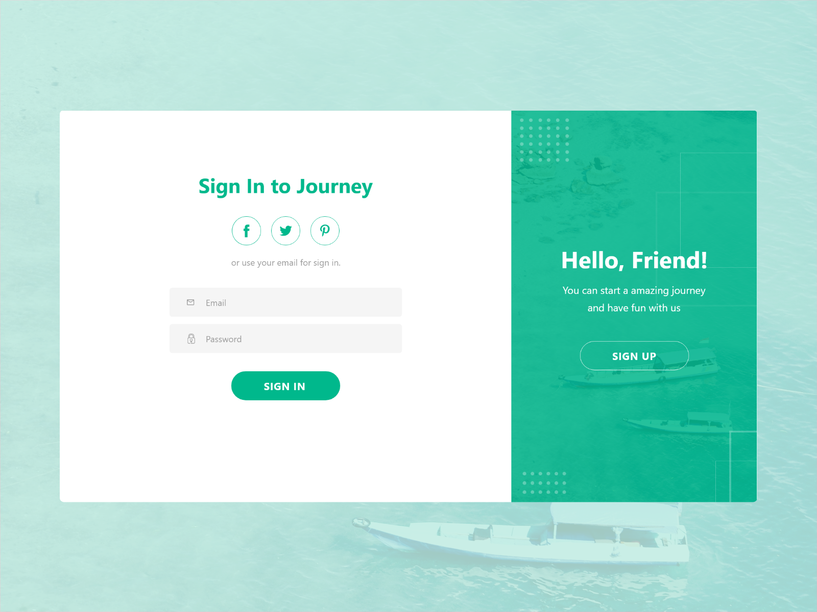 Signin & Signup Website by Aditya Anugrah on Dribbble