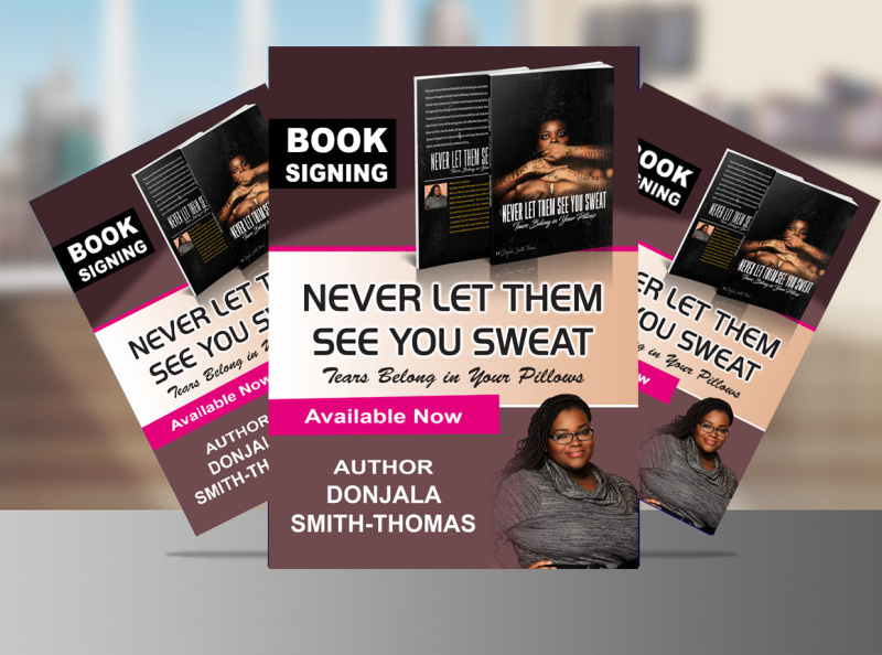Book signing flyer by Md Ripon on Dribbble