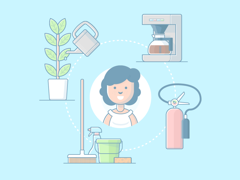 Service management by Martin de Rooij on Dribbble