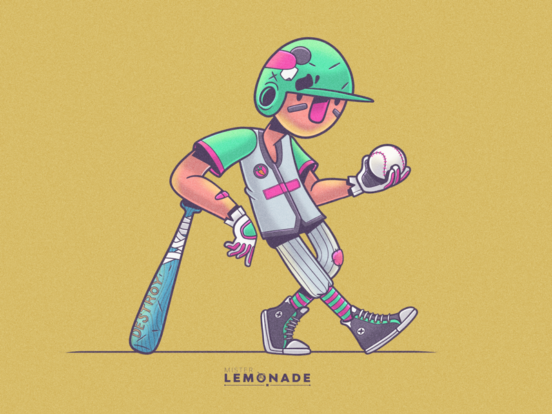 Play ball! by Mr. Lemonade on Dribbble