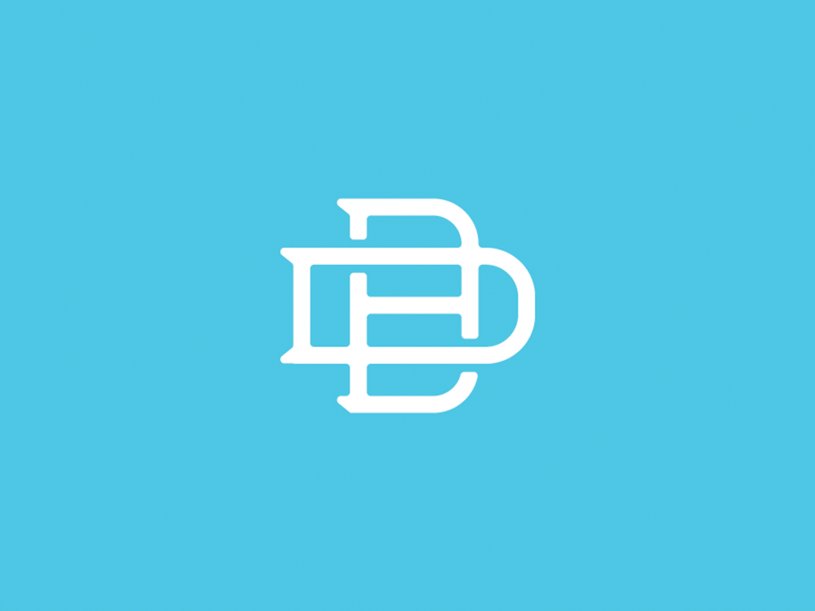 B + H + D monogram by BGdesignworks on Dribbble