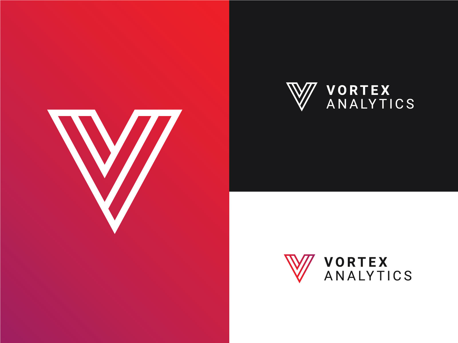 Vortex Analytics concept by BGdesignworks on Dribbble