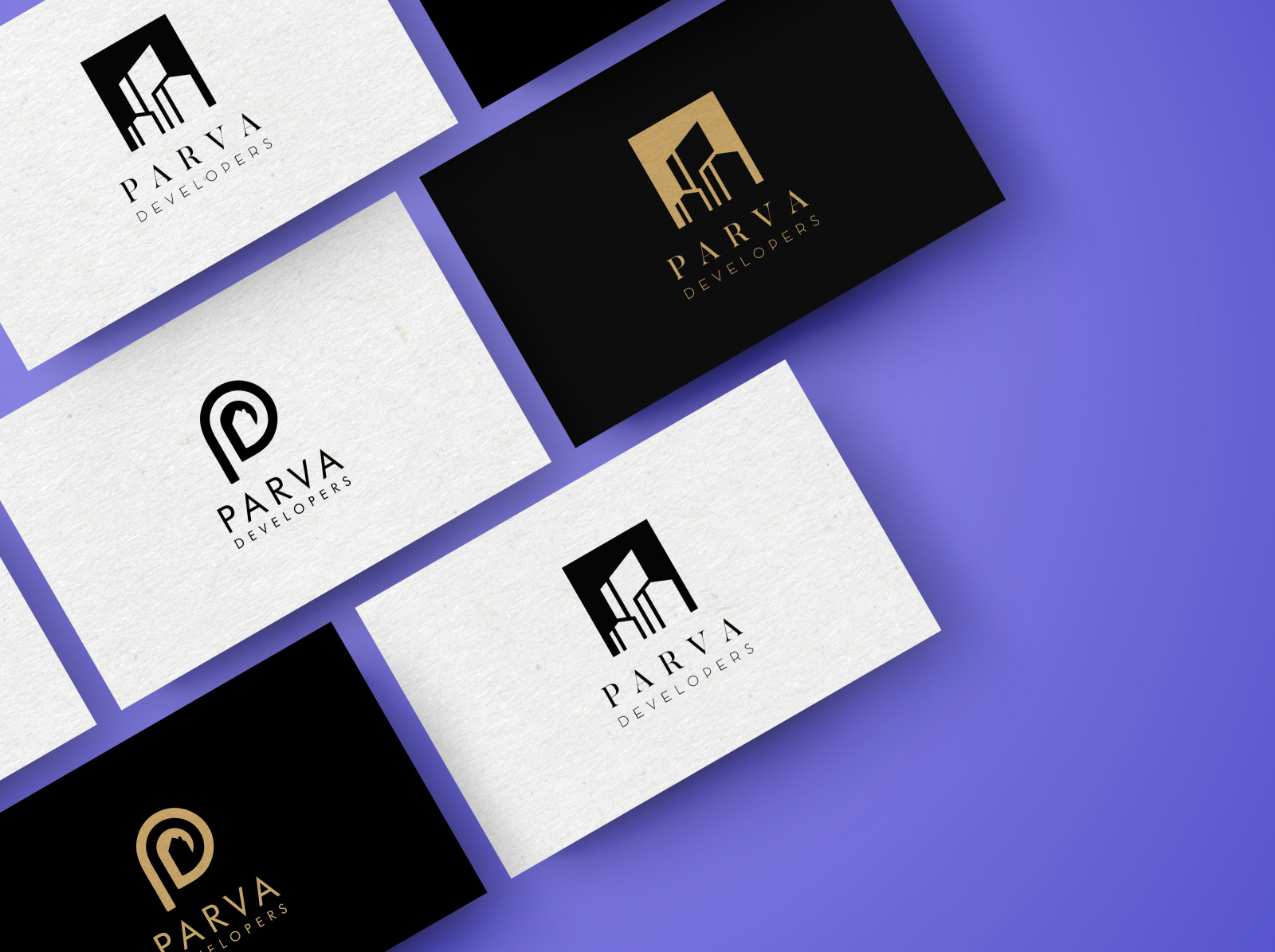 Logo design for Parva Developers by Kuriwood™ on Dribbble