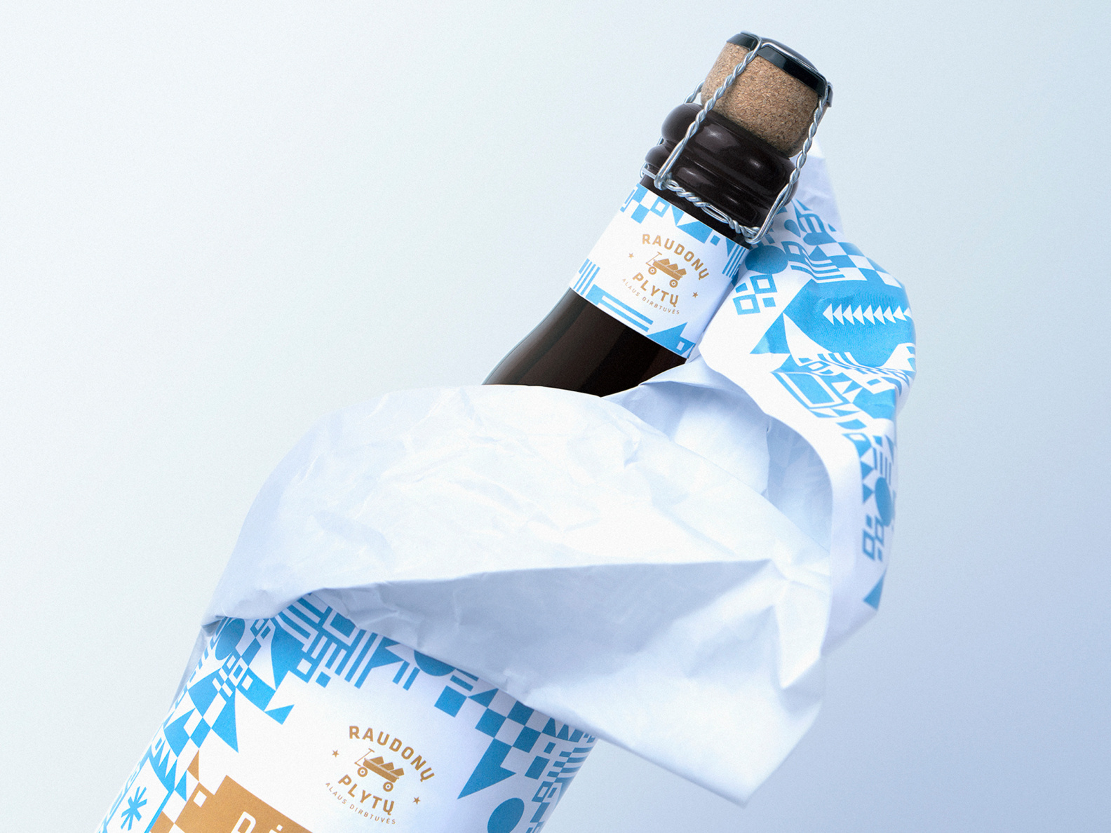 Limited Winter Edition Beer Bėganti Kopa Label Design by Aivaras ...