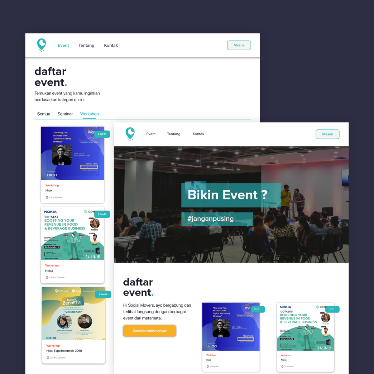 Meta Mata - Web Design by Craxion Studio on Dribbble