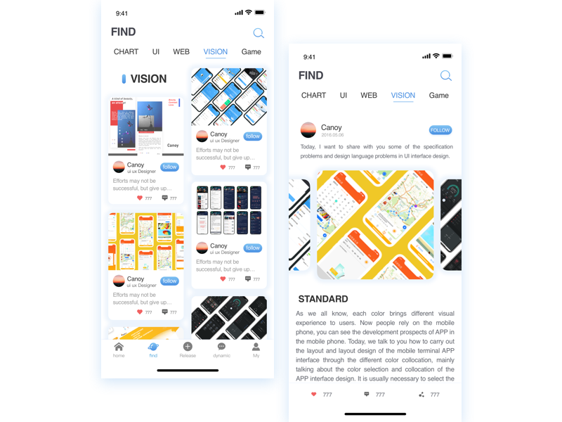 The designer releases the landing interface by Design_camel on Dribbble