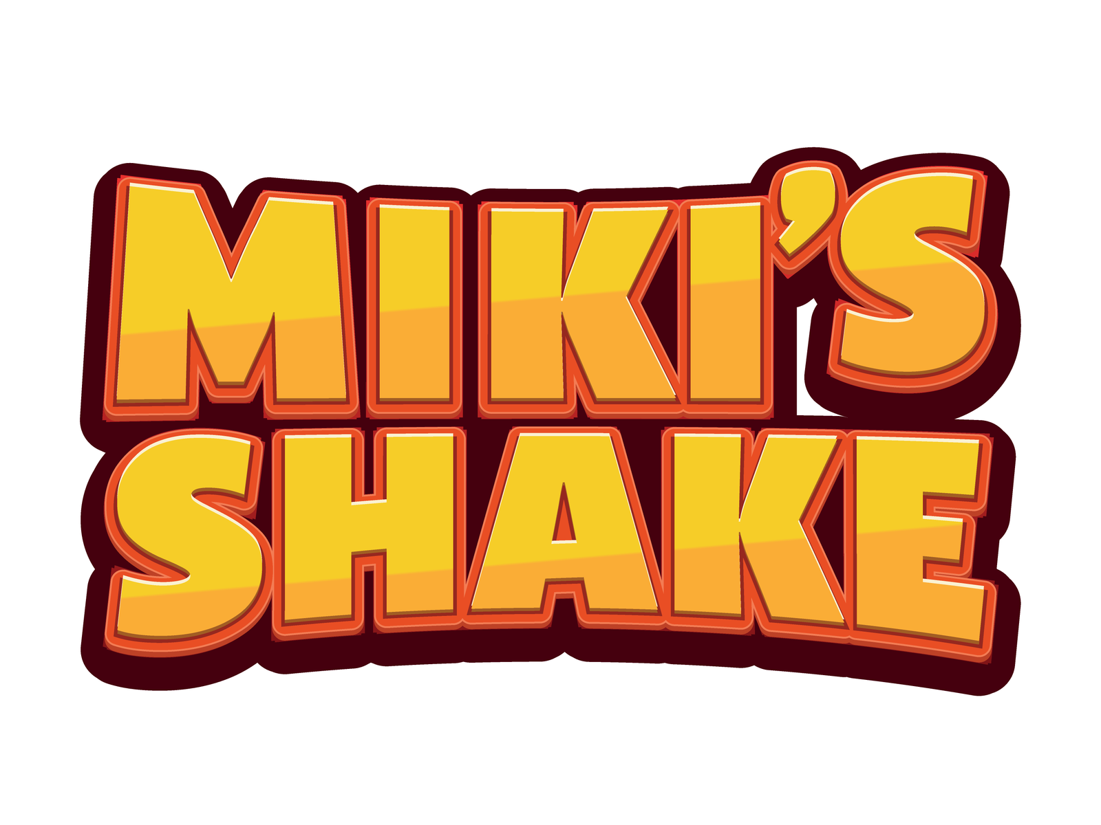 Miki's Shake Logo by Faridzwan Siman on Dribbble