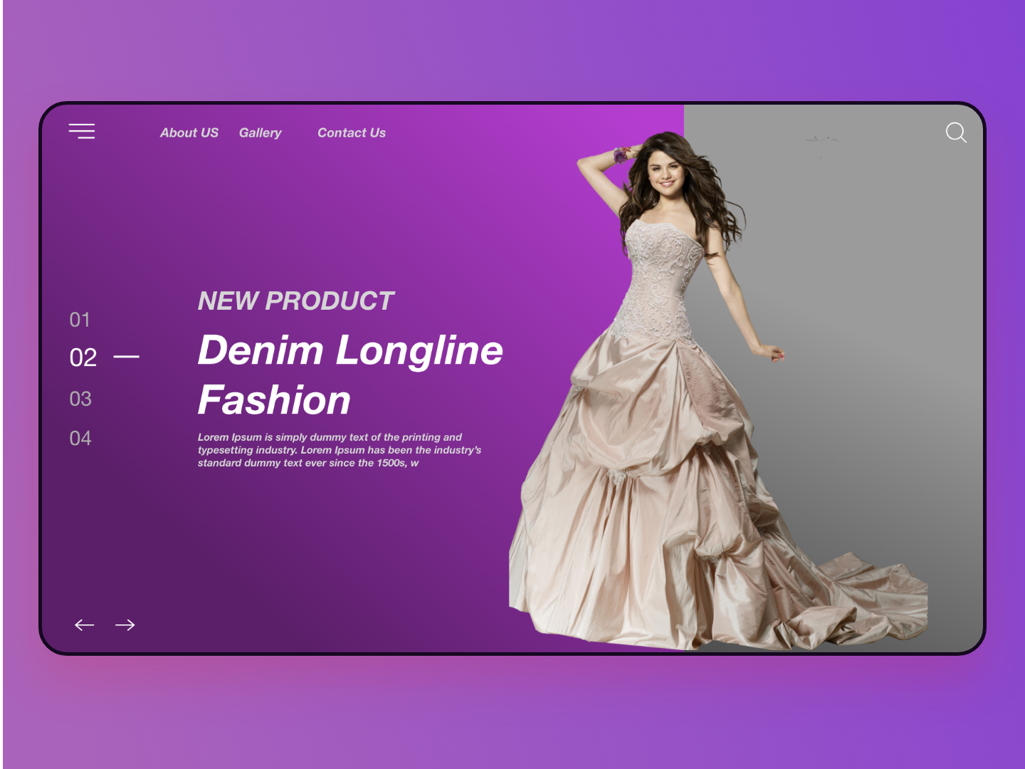 Slider by Ideas From SAM on Dribbble