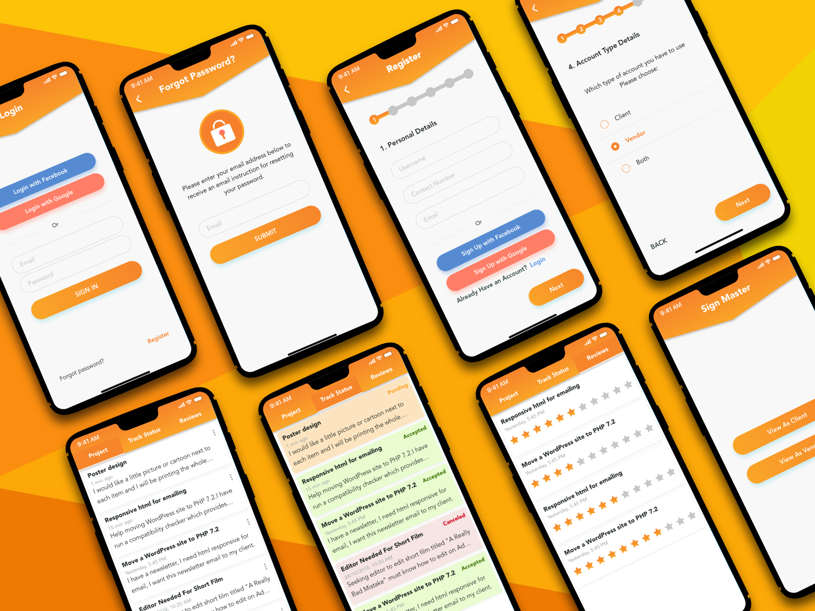 Freelance Project pack by Ideas From SAM on Dribbble