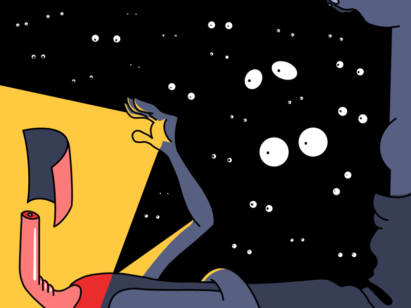 In the dark by Timur Mirzoev on Dribbble