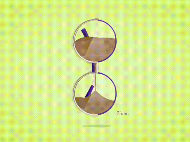 Time by Amlan Mishra on Dribbble