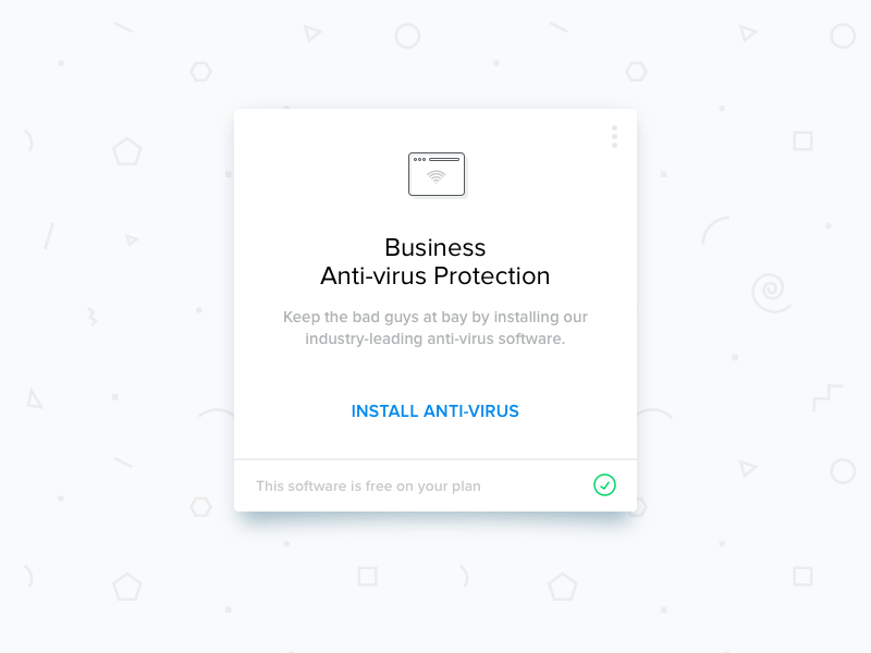 Dashboard Widget Card by Stewy McCarthy on Dribbble