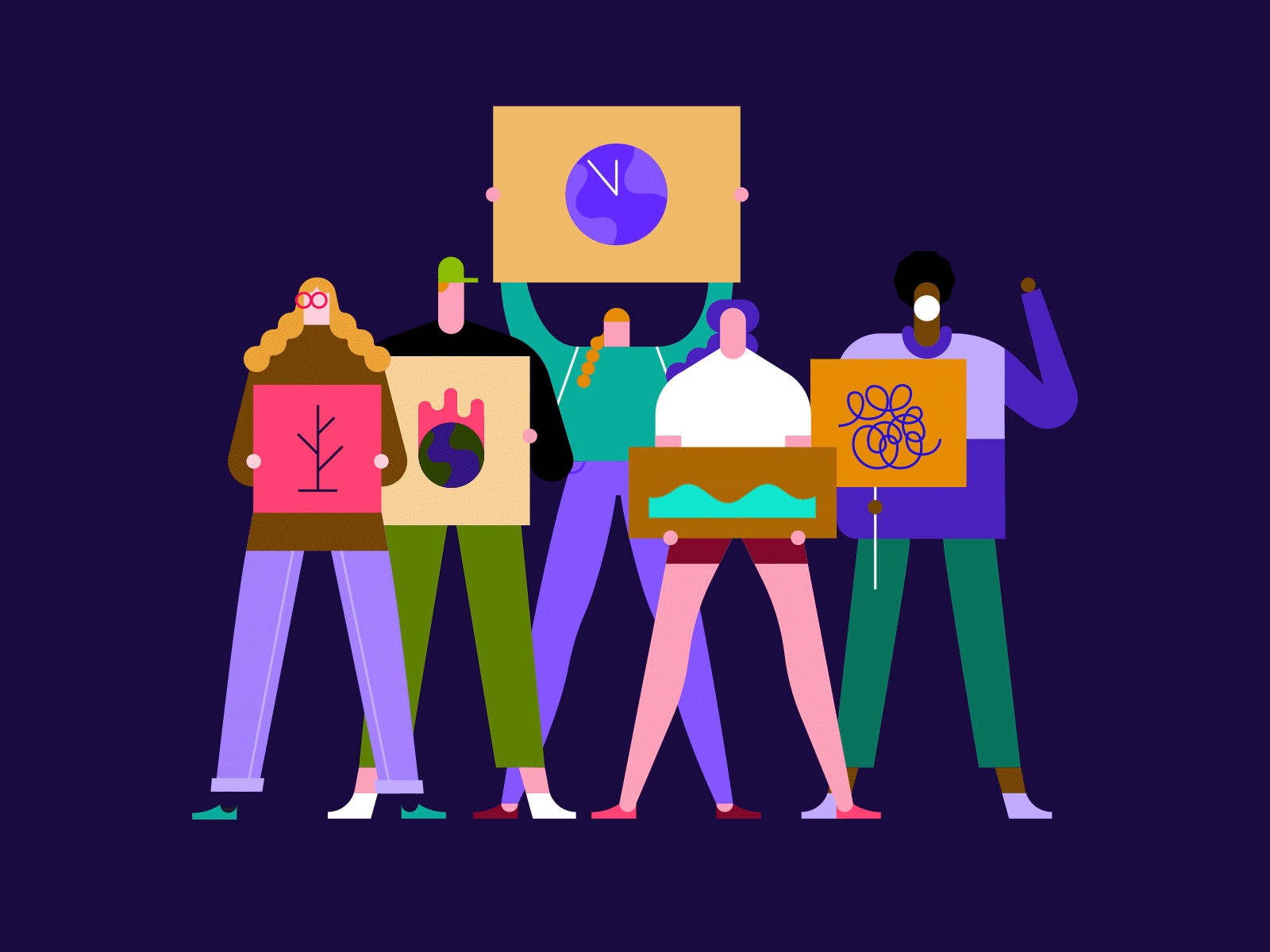 Youth In Motion 🌎 By Anna Żołnierowicz On Dribbble