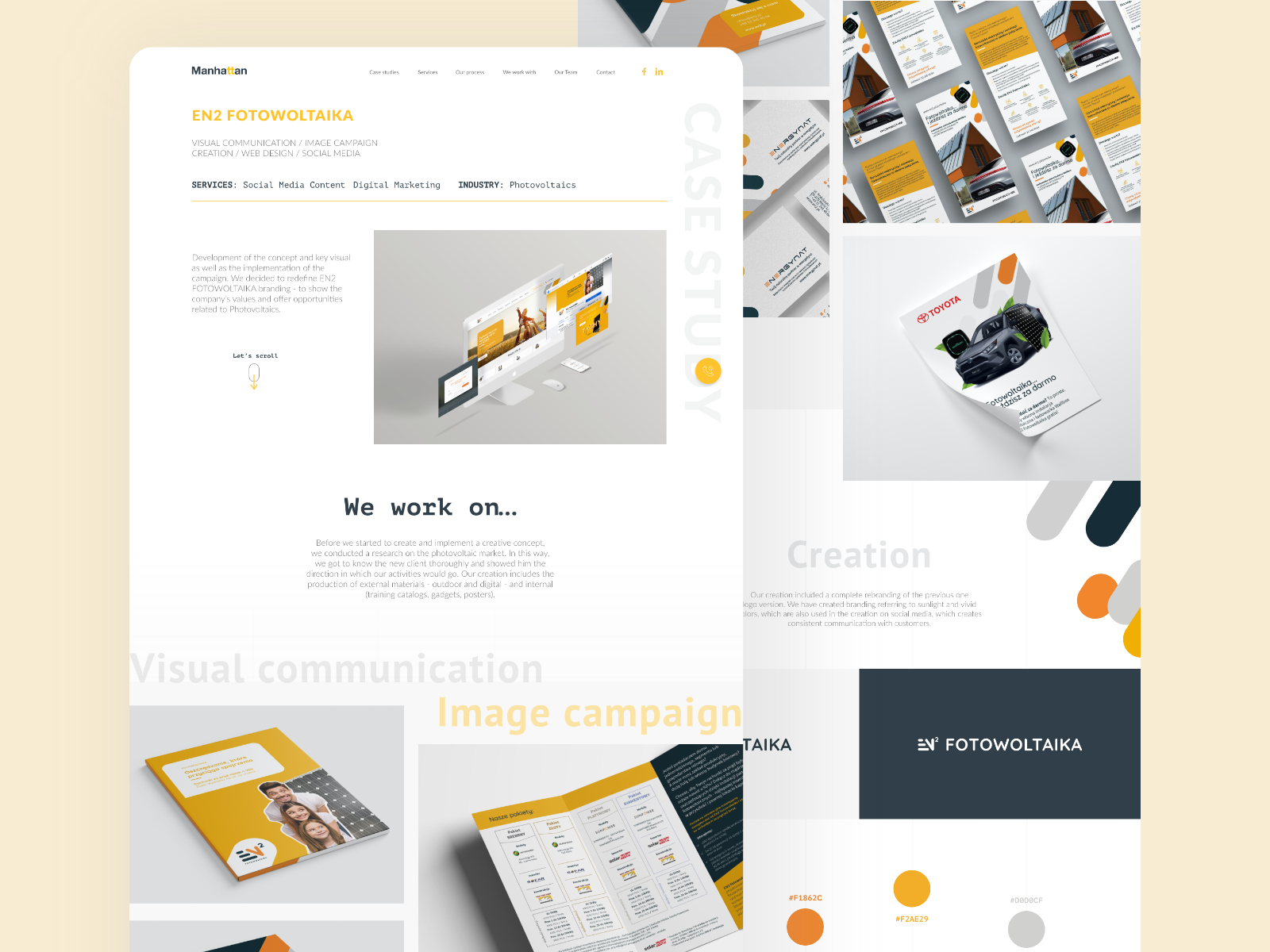 Agency Website by Mi gavka on Dribbble