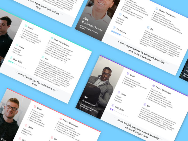 Veeqo Persona Cards by Veeqo on Dribbble