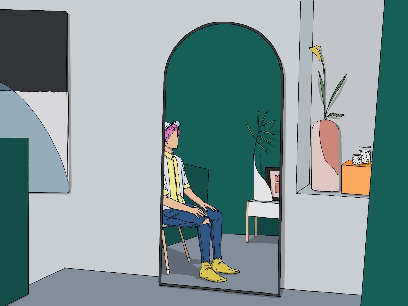 Personal Space by nas on Dribbble