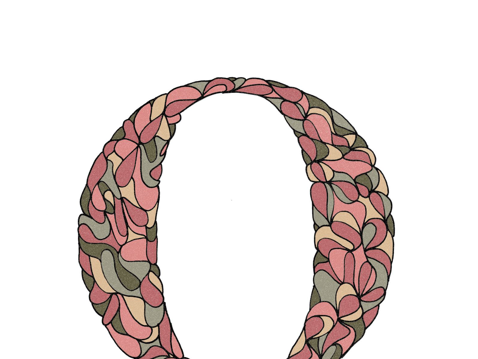 36 Days of Type : O by Zsófia Vera on Dribbble