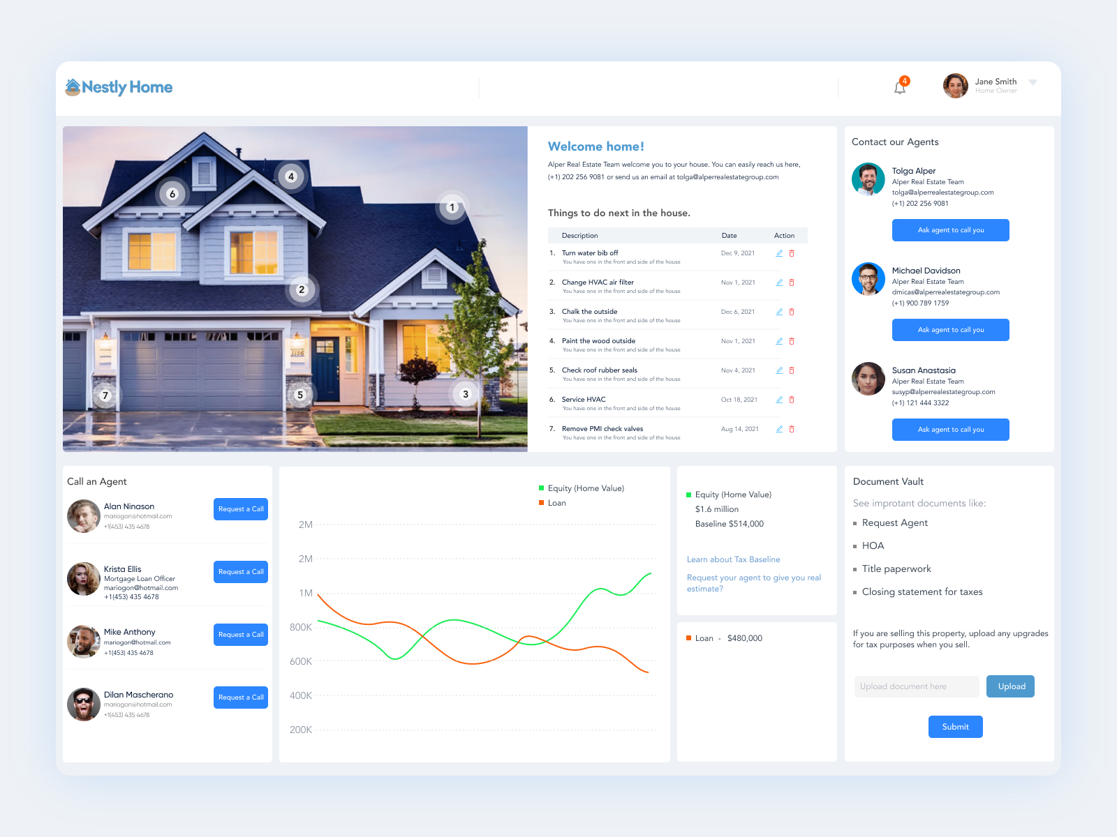 Property Management App by Yusuf Adekunbi on Dribbble