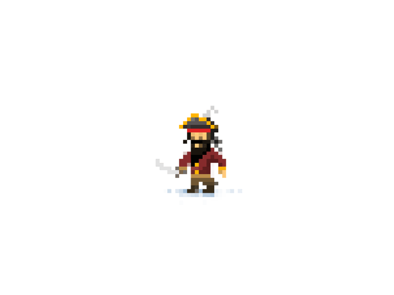 Pixel Pirate by Sergi Castillo Madonar on Dribbble