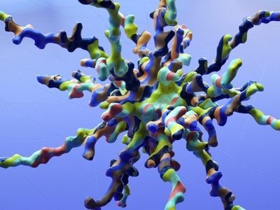 Abstract branch by Solver 3D (Eka) on Dribbble