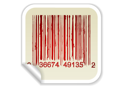 Bloody bar code by Honza Kačer on Dribbble