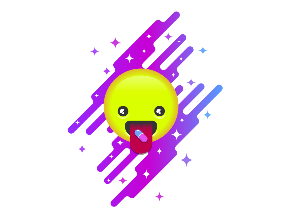 acid galaxy by Trevor on Dribbble