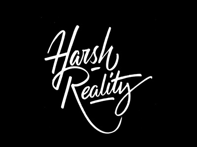 Harsh reality by Adam Carter on Dribbble