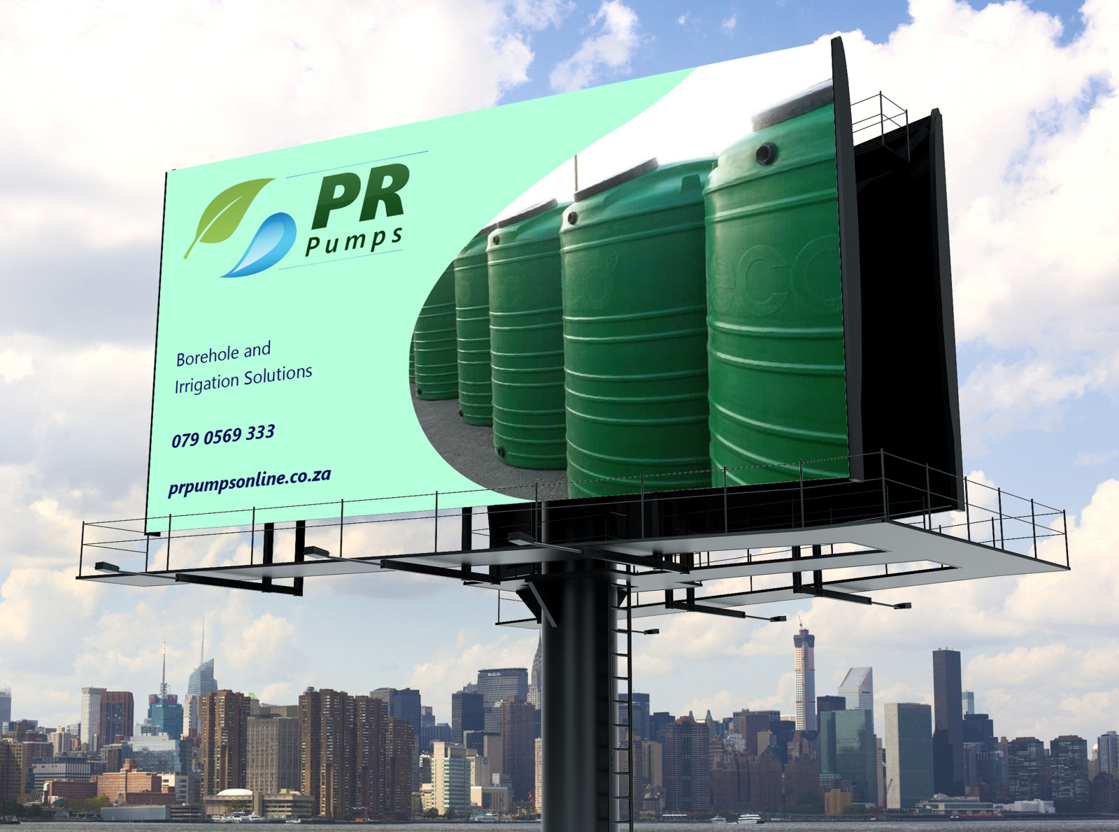 PR Pumps Billboard by Richard Potgieter on Dribbble