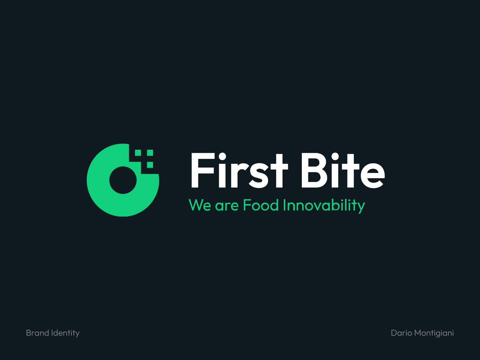 First Bite Logo by Dario on Dribbble