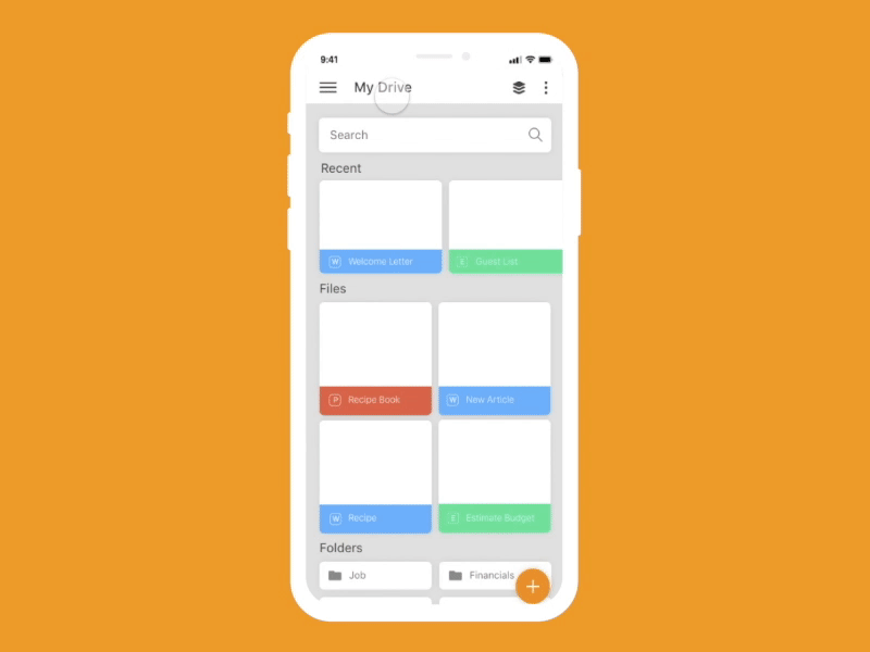 Google Drive Animation by ToKeN_bcn on Dribbble