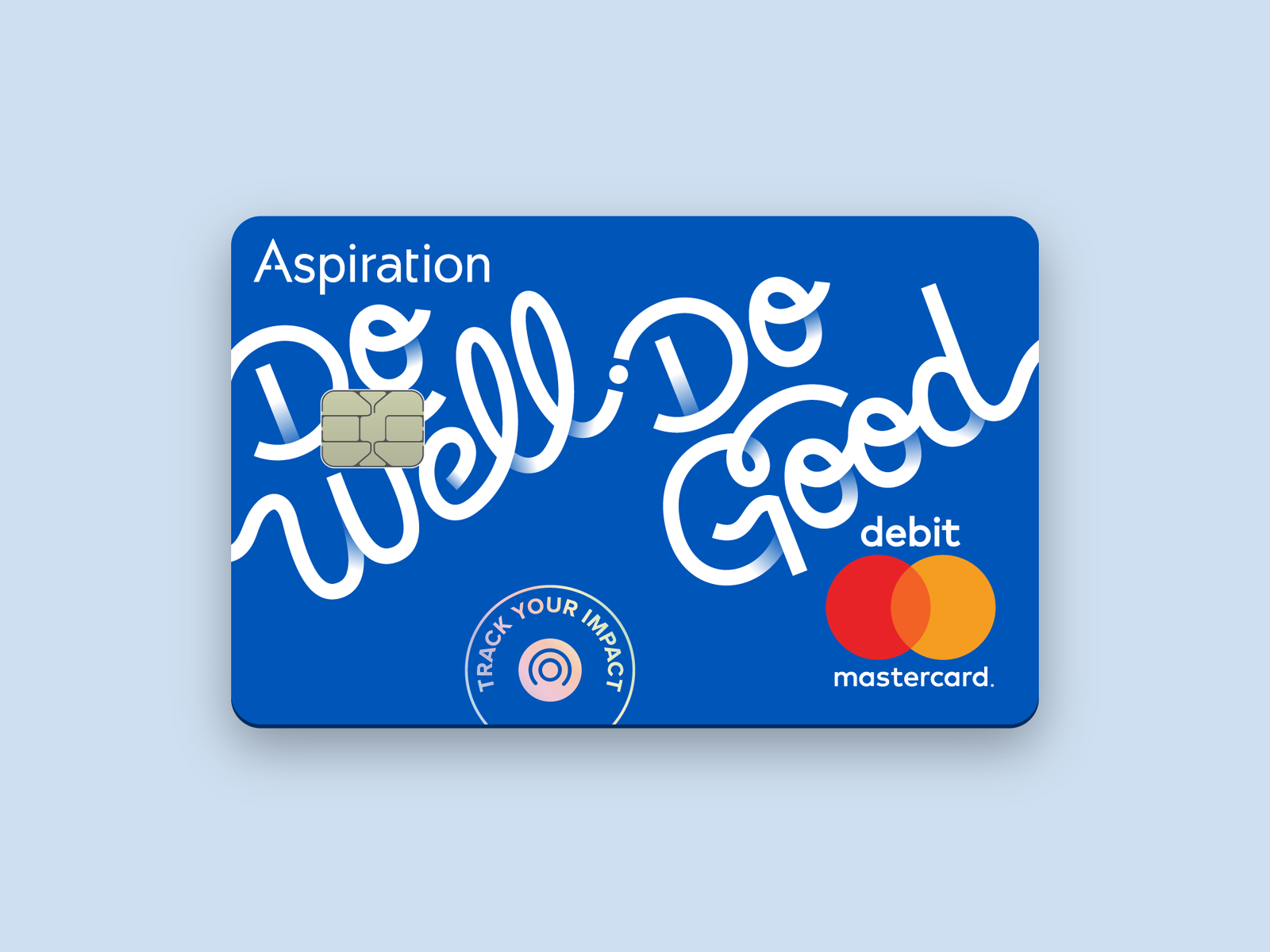 Freshly minted debit cards by Dylan Blaty for Aspiration on Dribbble