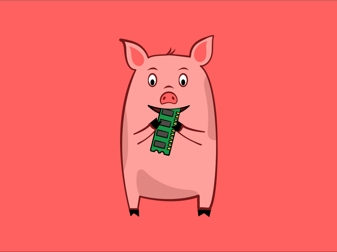 Memory Hog! by Pankaj Kumar on Dribbble