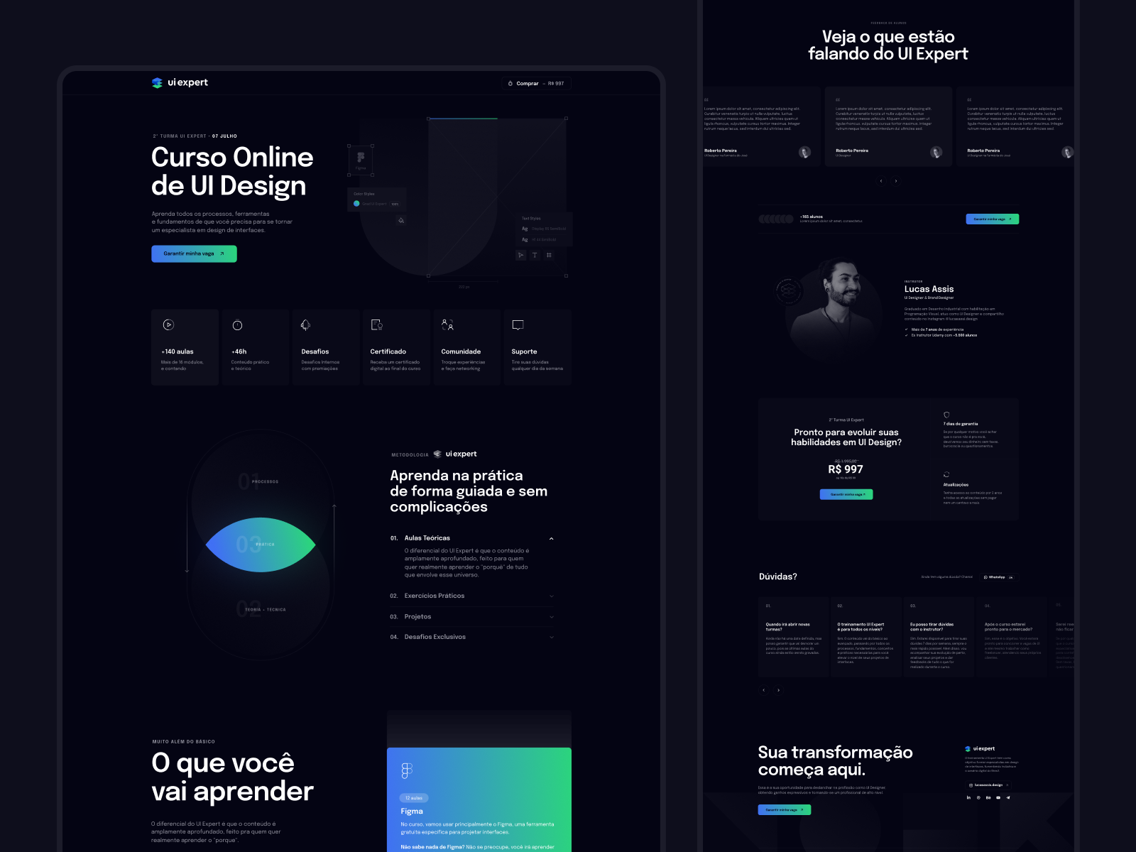UI Expert by Lucas Assis on Dribbble