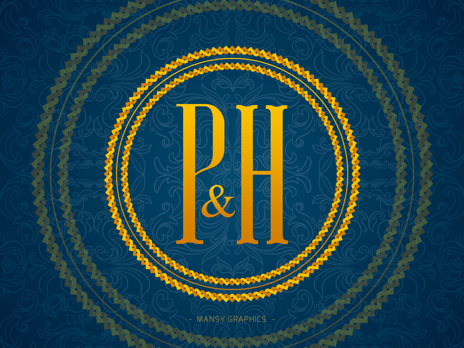 Vintage Logo with crossed frame by Mansy Graphics on Dribbble