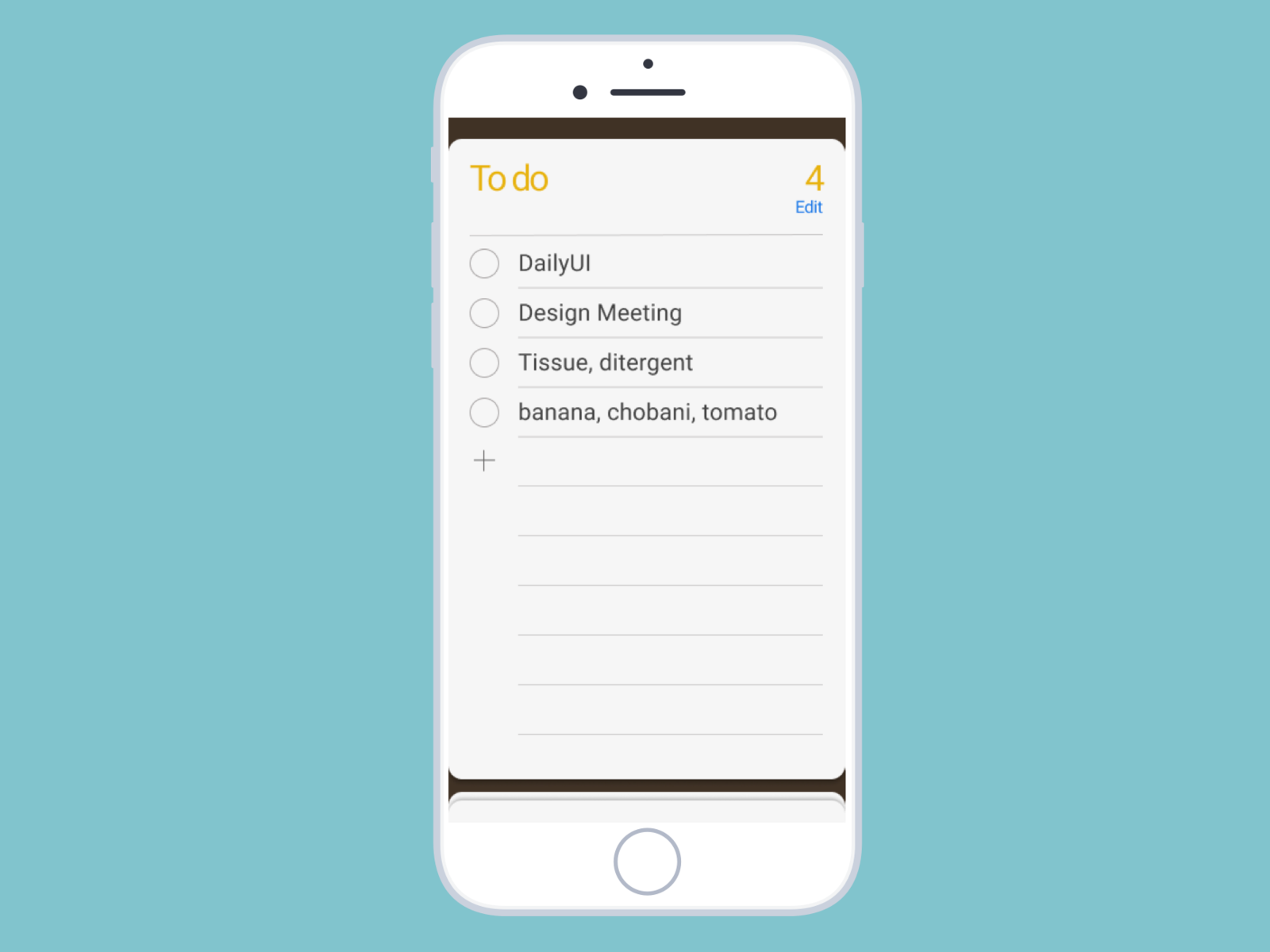 Daily UI :: 042 ToDo List by michan on Dribbble Daily UI :: 042 ToDo List by michan on Dribbble