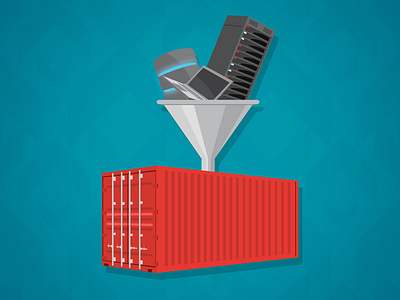Containerization designs, themes, templates and downloadable graphic ...