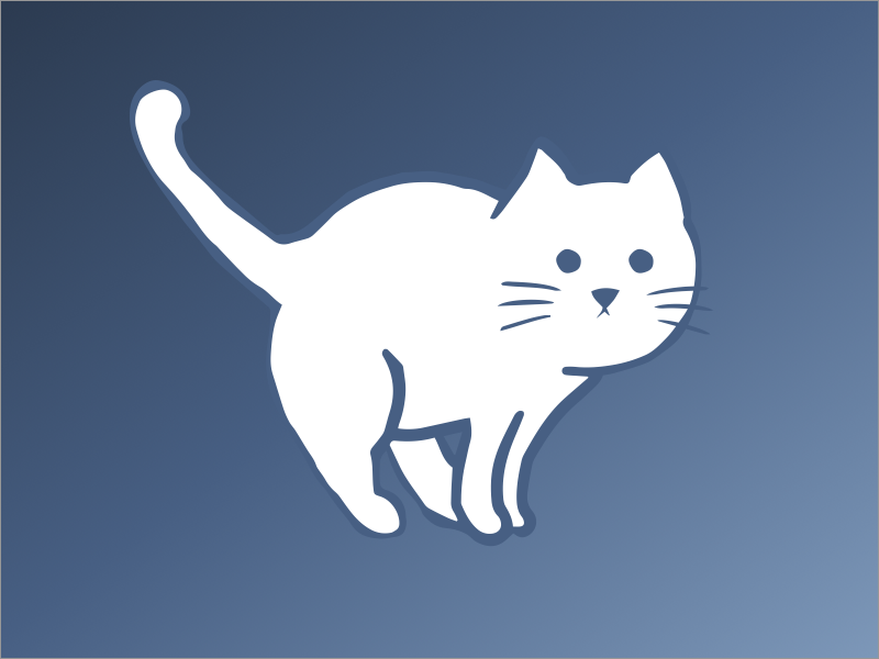 Cat Animation (expand for animation) by Cam Sackett on Dribbble