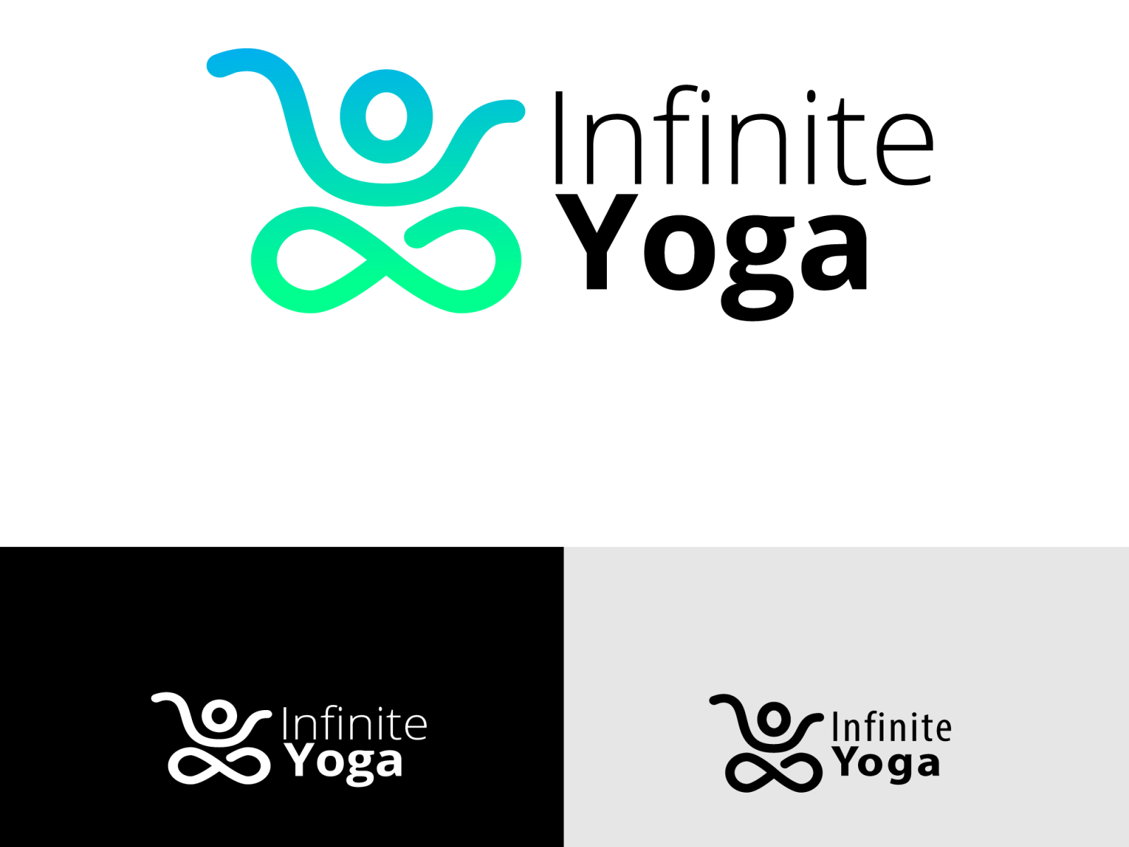 Logo Design - Infinite Yoga by Sourav Mahmud on Dribbble