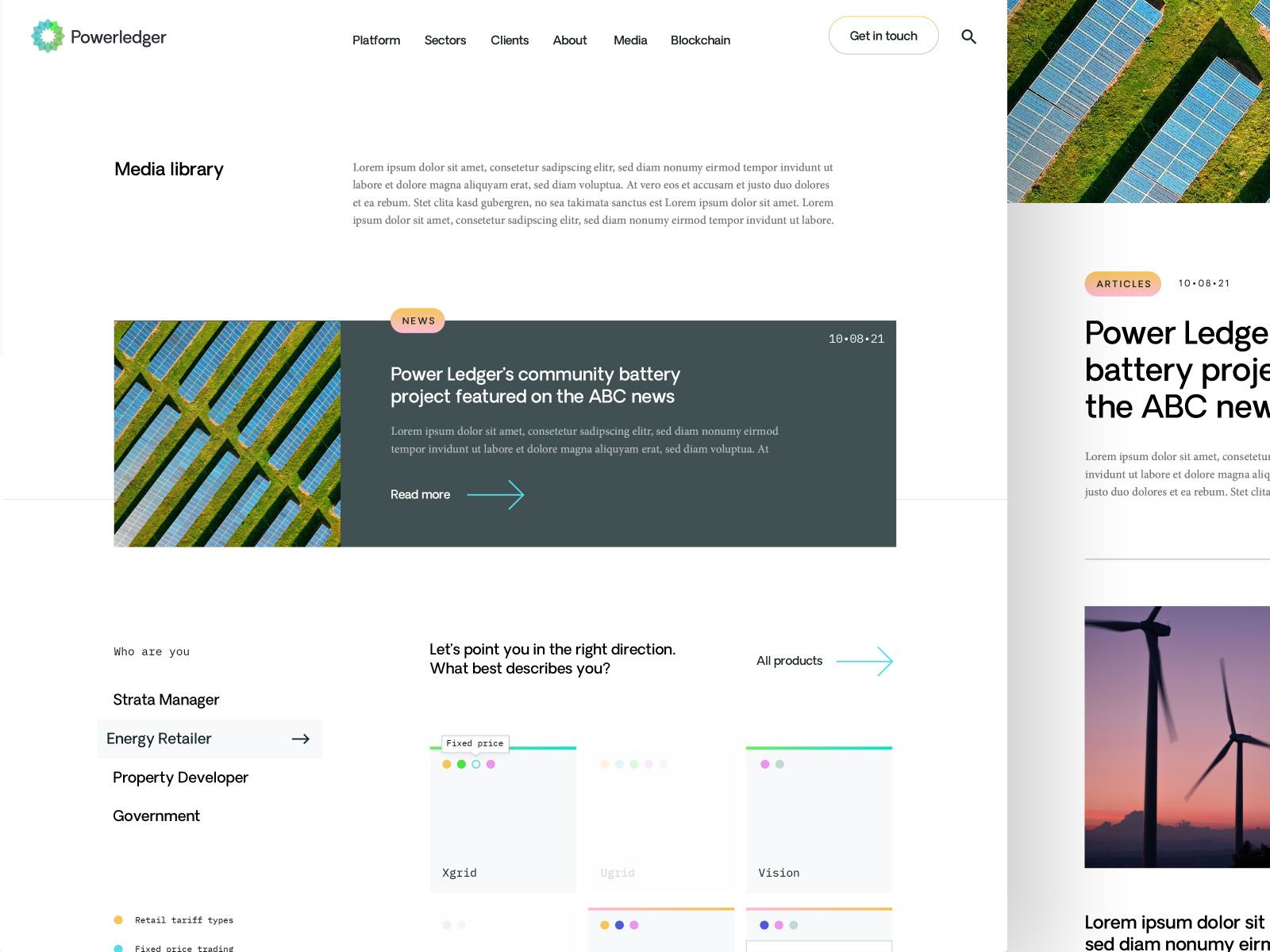 Powerledger Website by Paul Charles on Dribbble