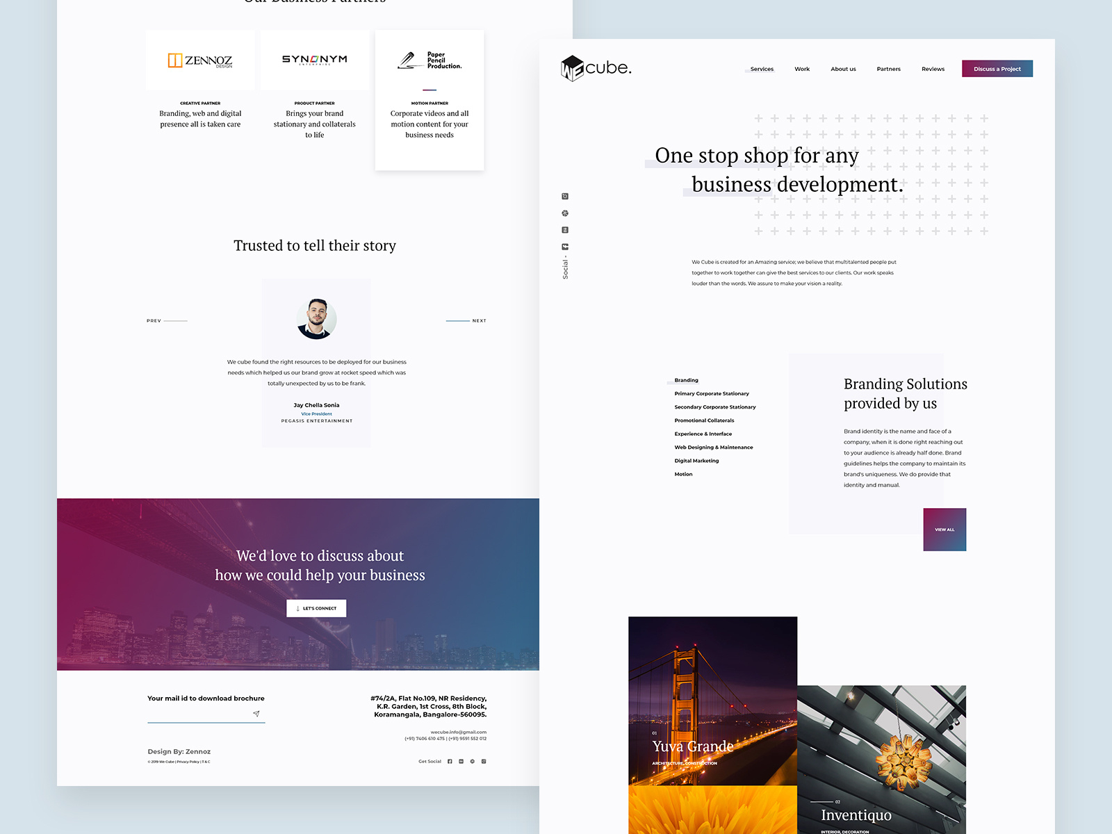 Corporate Web UI | Minimal Web UI by Halo Design Academy on Dribbble