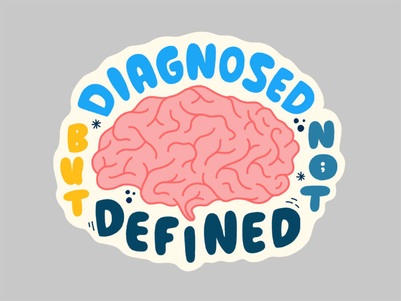 Diagnosed But Not Defined by Lucy Llewellyn on Dribbble