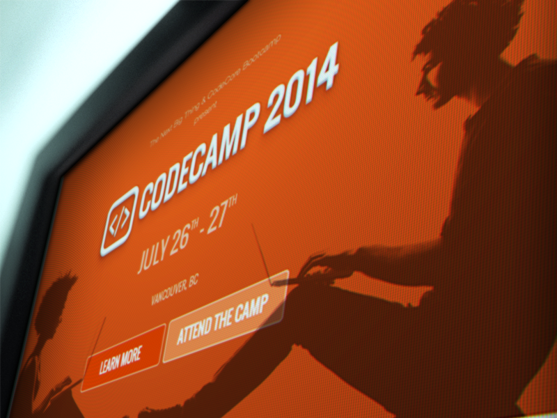 CodeCamp Website by Jay Holtslander on Dribbble