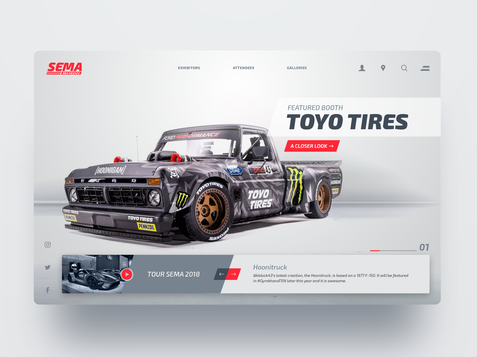 SEMA 2018 by Rob Robertson on Dribbble