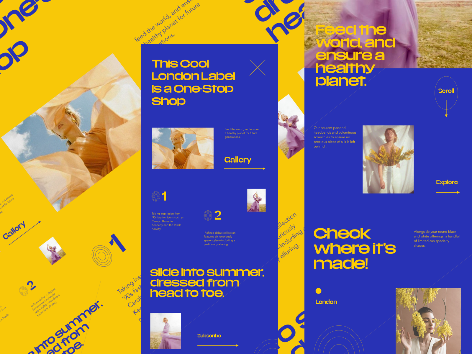 One stop Shop by Lola Kekenadze on Dribbble