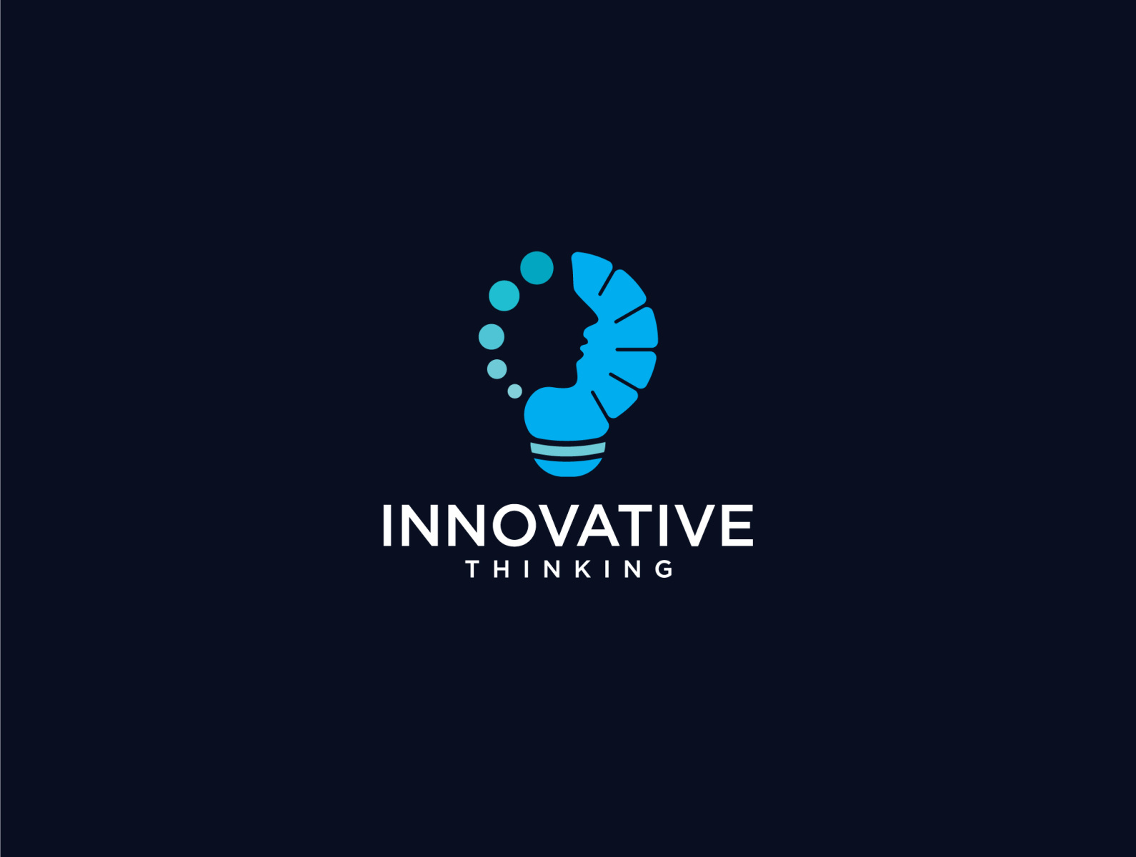 innovative thinking ( unused ) logo concept by Megades!gn on Dribbble
